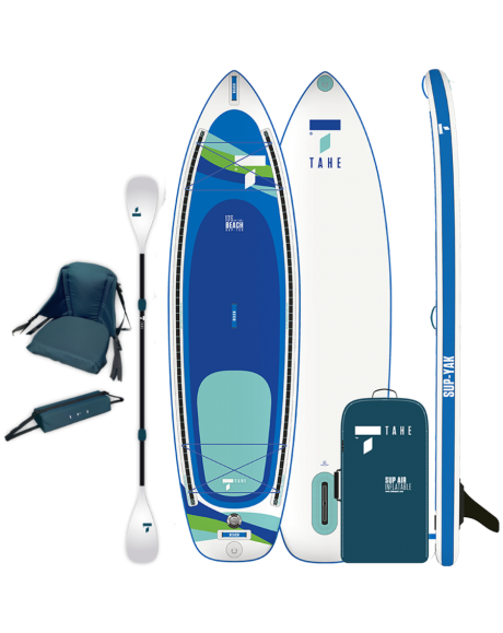 TAHE SUP-YAK BEACH AIR 106 PACK KAYAK - 107252 | Rip Curl Maroc |Surfer.ma
