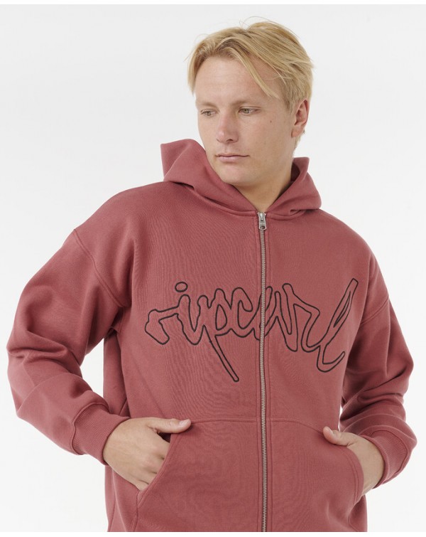 RIP CURL MEDINA SCRIPT ZT HOOD - 09AMFL | Rip Curl Maroc |Surfer.ma